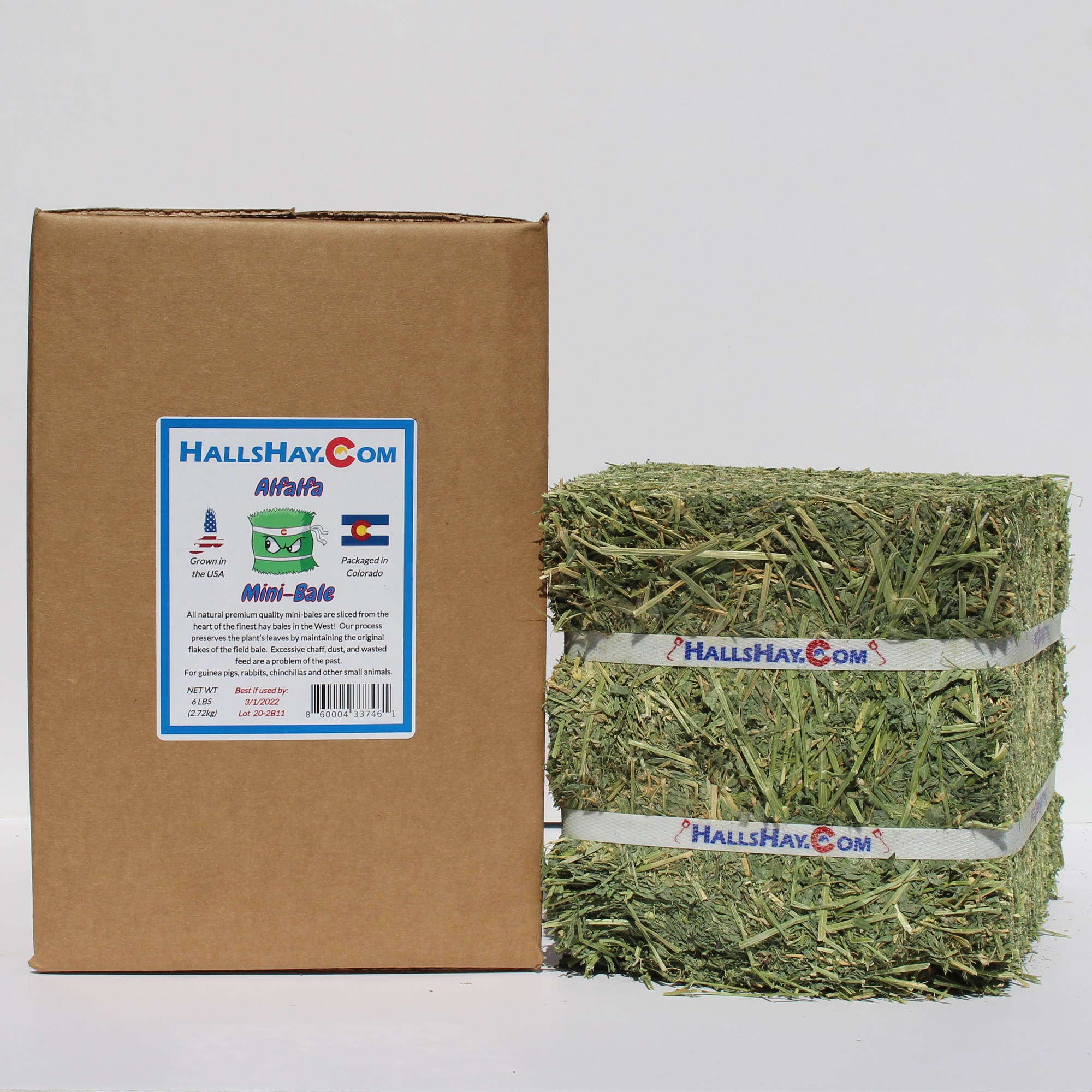Alfalfa Mini Bales – HALL'S HAY